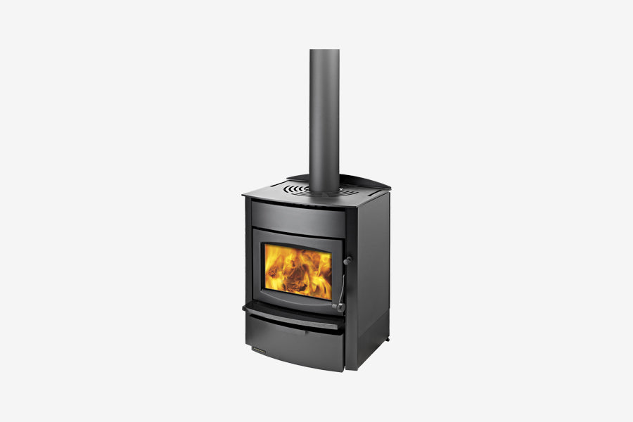 Firenzo Encore Urban Wetback Freestanding Wood Burner – Wellington ...